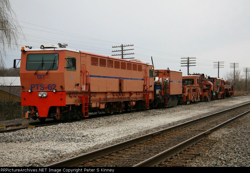 Plasser American PTS 62 Dynamic Track Stabilizer